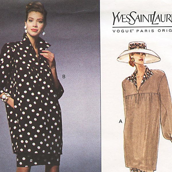 Vogue Yves Saint Laurent Patterns - Etsy
