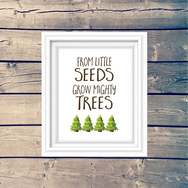 Grow Mighty Trees - Etsy