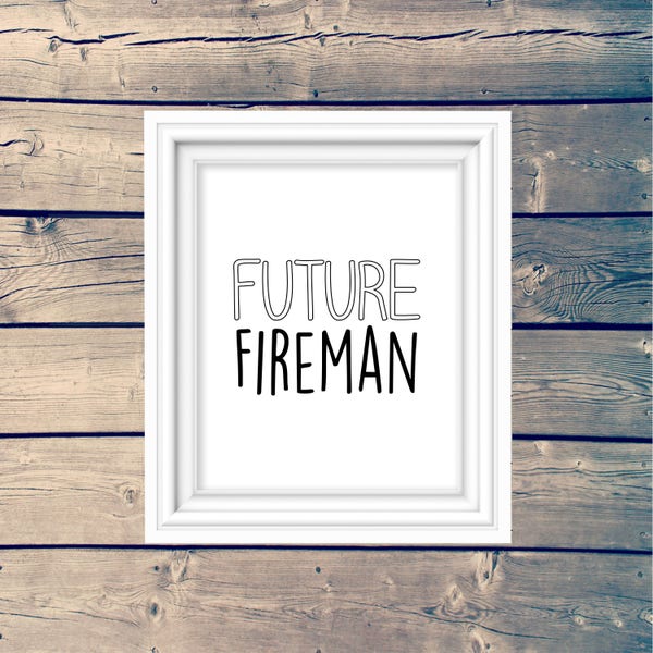 Future Fireman - Etsy