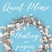 Printable Quiet Please Healing in Progress Do Not Disturb - Etsy