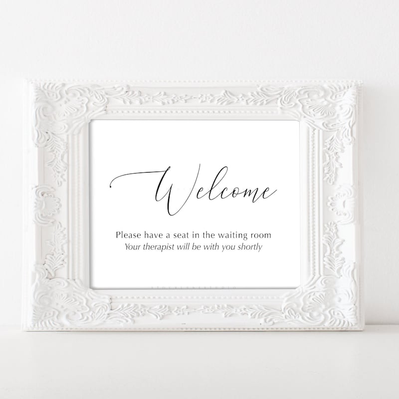 Welcome Please Have a Seat Sign - Etsy