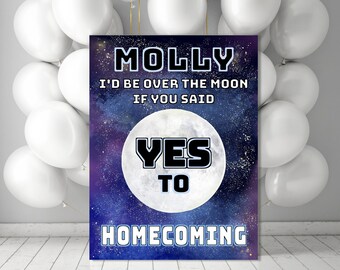 Custom Hoco Sign - Etsy