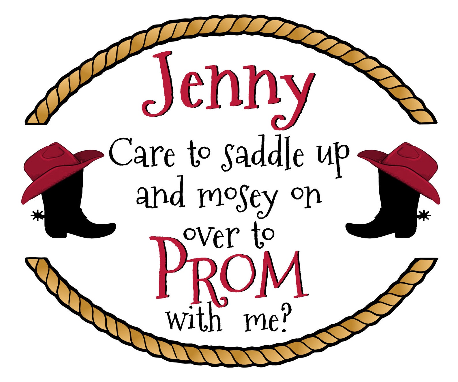 Custom Prom Proposal 2023 Printable Digital Track Running - Etsy