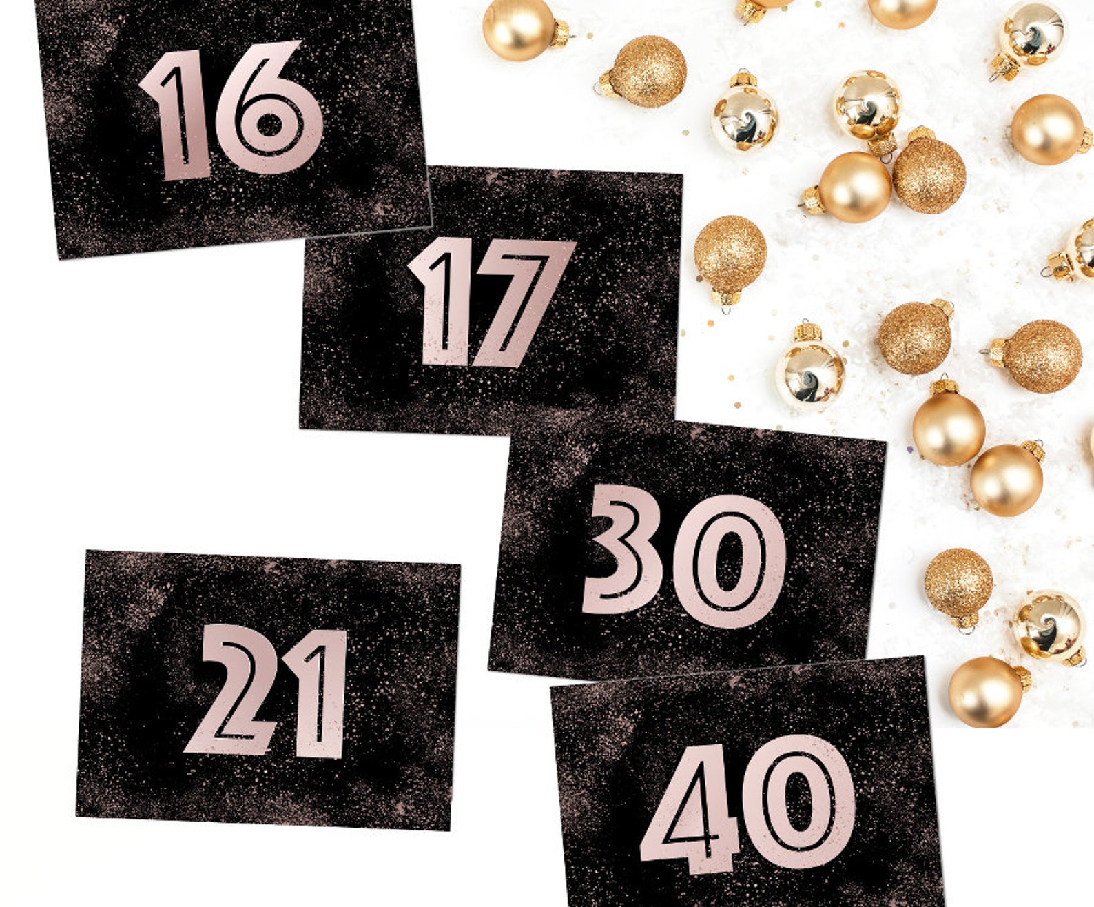 Printable Number 11 Blue 11th Birthday Party Space - Etsy