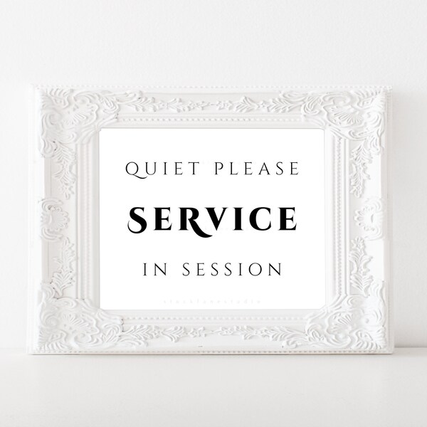 Quiet Funeral Sign - Etsy