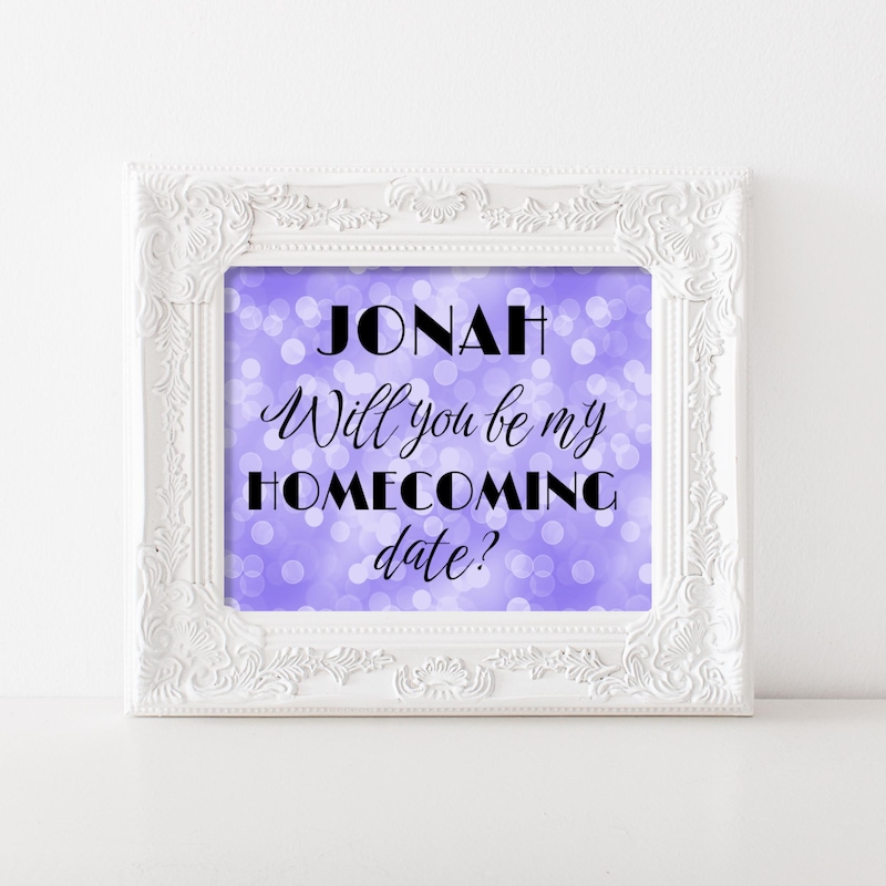 Custom Hoco Proposal Poster - Etsy