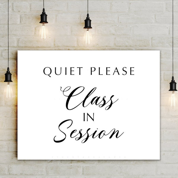 Class in Session Sign - Etsy