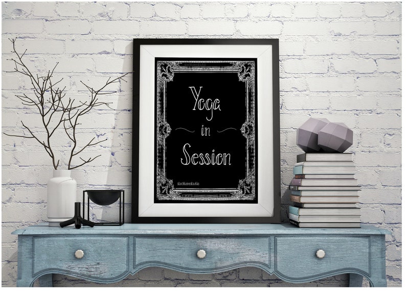 Therapy in Session Office Door Sign, DIY Counseling Download Wall Art ...