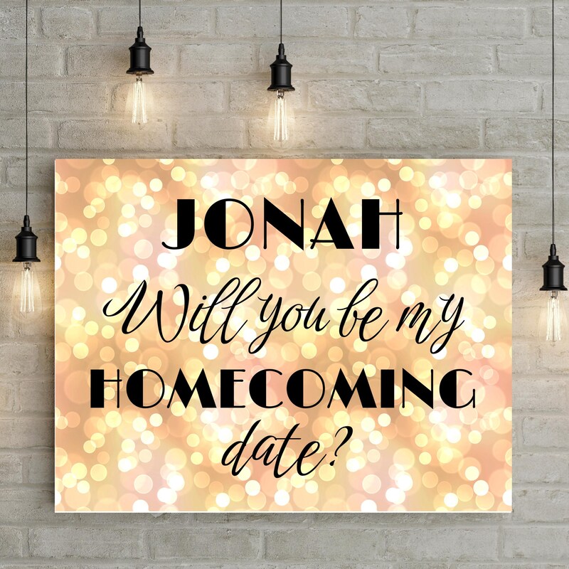 Custom Hoco Proposal Poster - Etsy