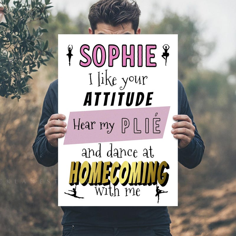 Custom Hoco Proposal Poster - Etsy