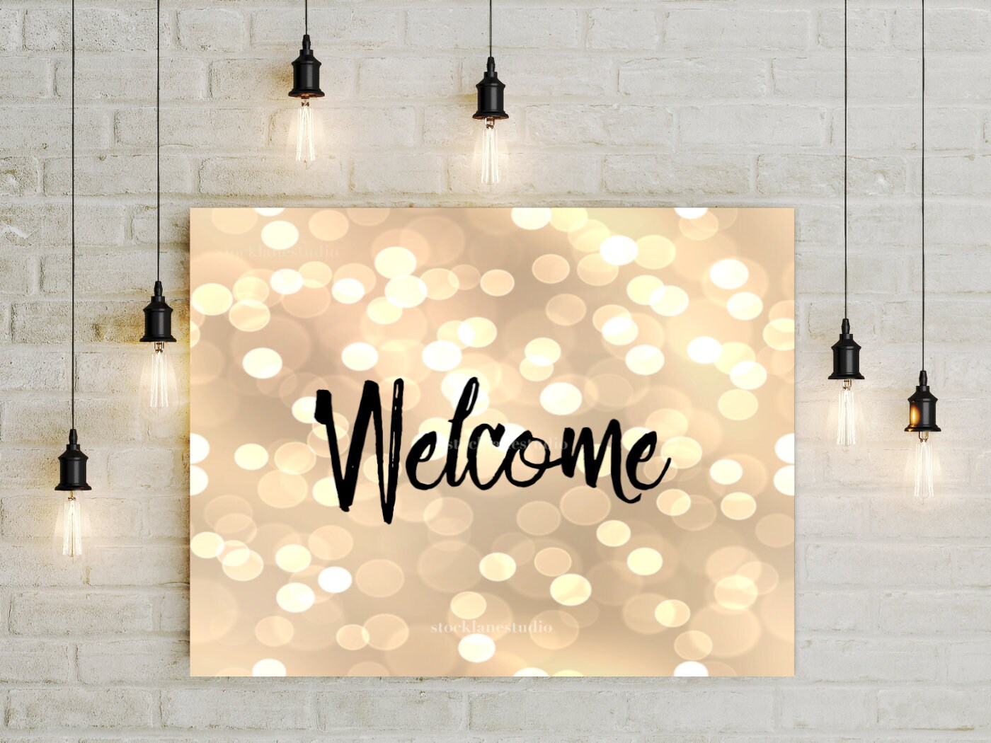 Printable Atelier Workshop Sign, Home Decor, Digital Black Chalkboard ...