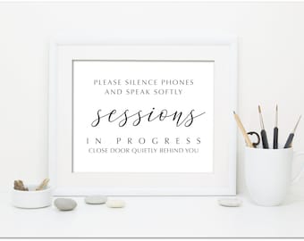 Please Close Door Quietly Sign - Etsy