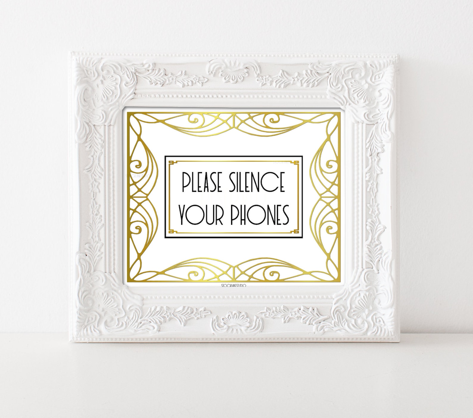 Please Silence Your Phones Printable Home or Office Sign - Etsy