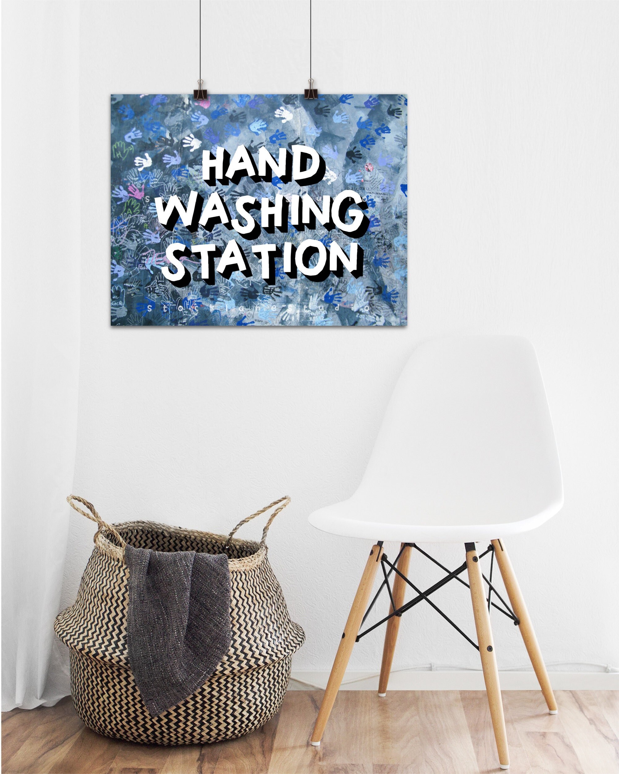 Printable Hand Washing Station Sign for Home Office or | Etsy
