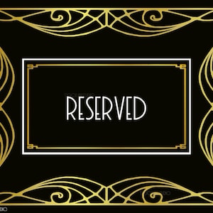 Private Event Sign, Printable Closed for Private Party Sign in Gold and ...
