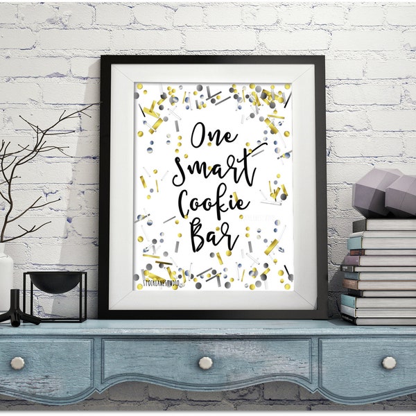 One Smart Cookie Bar - Etsy