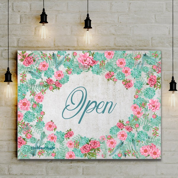 Yes We're Open Sign - Etsy