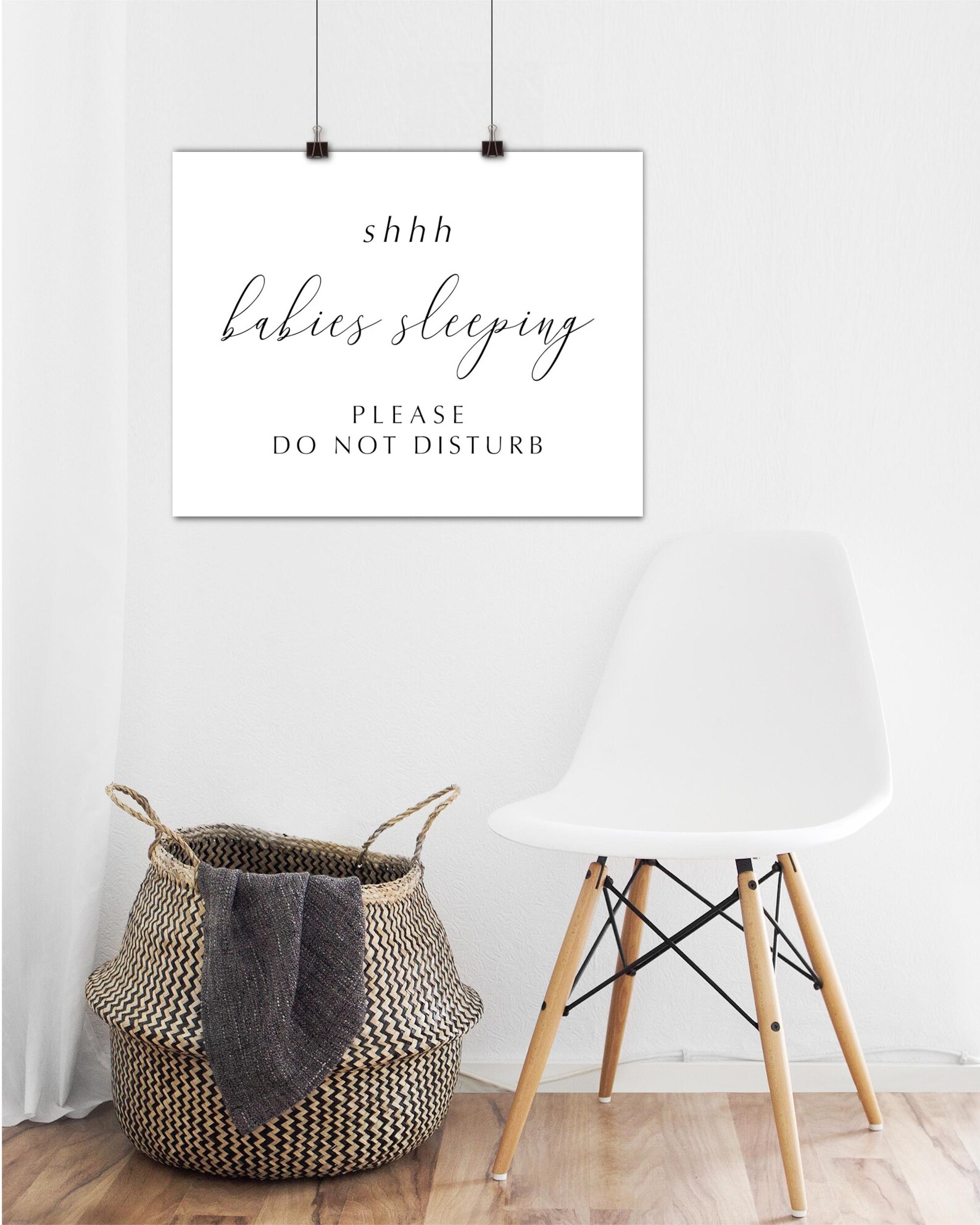 Printable Quiet Sign, Shhh Baby Sleeping, Please Do Not Disturb, Baby ...