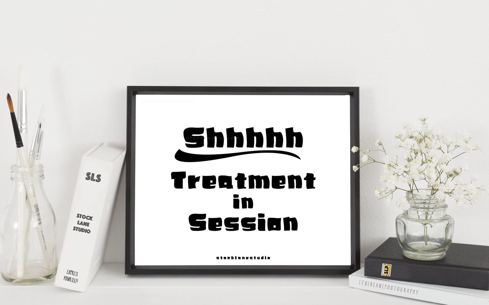 Printable Quiet Please Sign Shhhhh Treatment in Session Do | Etsy