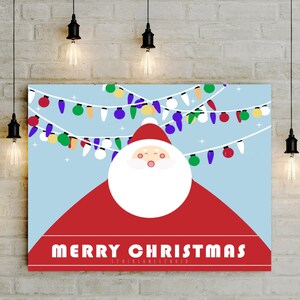 Elf Crossing Printable Christmas Party Decorations With Christmas ...