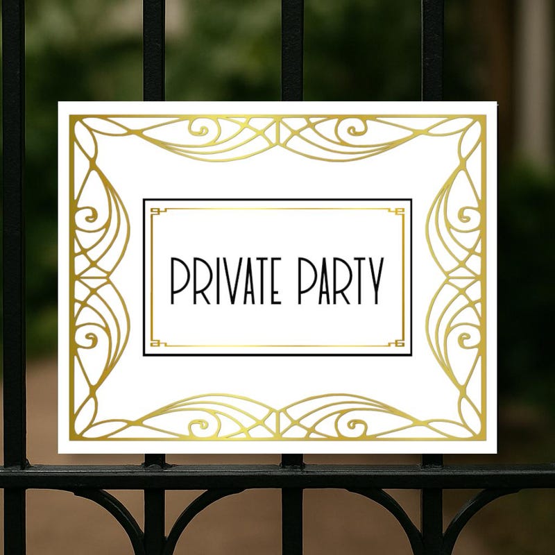 Closed for Private Event Sign - Etsy