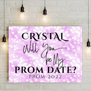 Printable High School Prom 2024 Poster in Black and Gold, DIY Digital ...