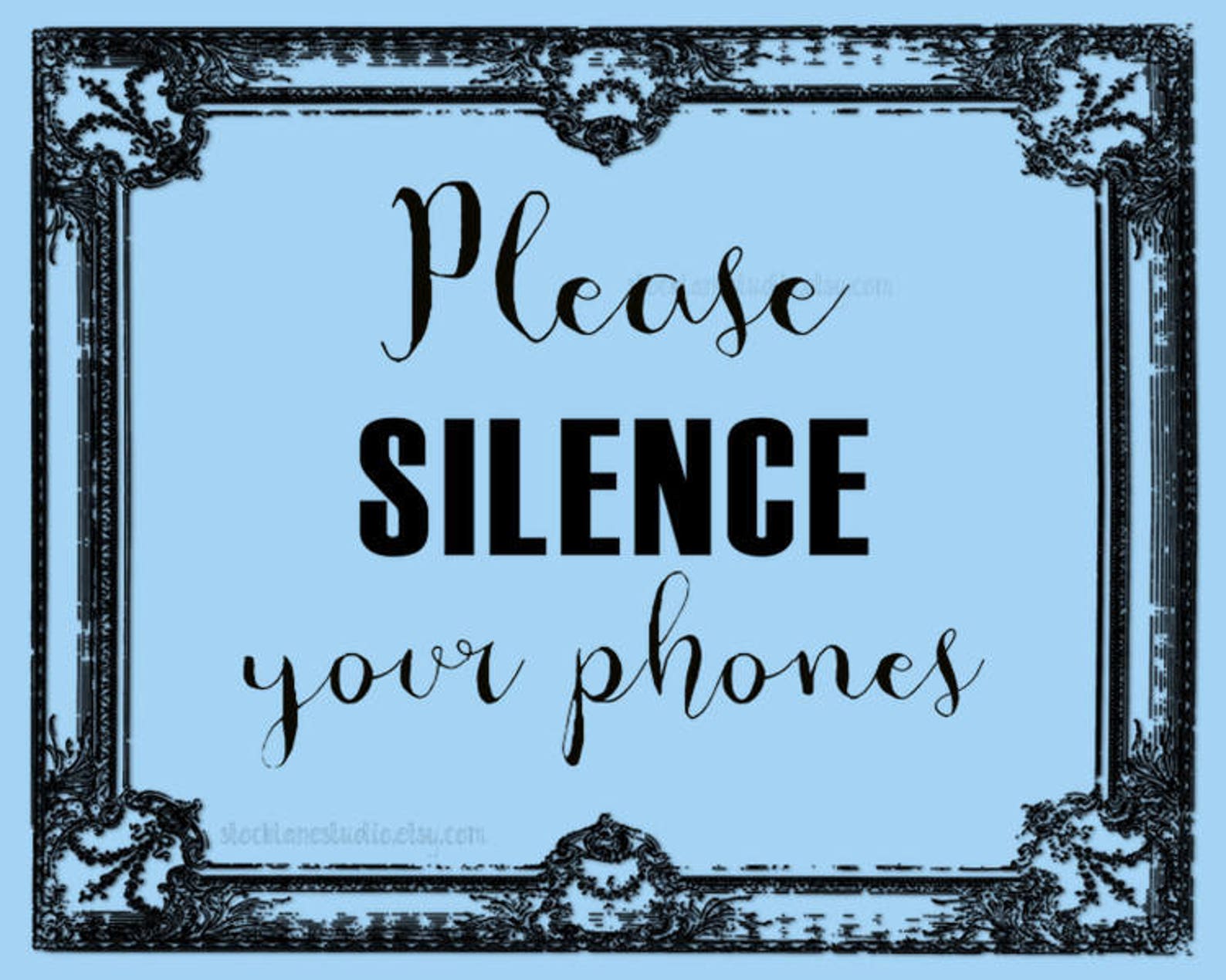 Printable Quiet Please Sign for Library Shhh Do Not Disturb - Etsy