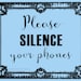 Printable Quiet Please Sign for Library, Shhh Do Not Disturb Bedroom ...