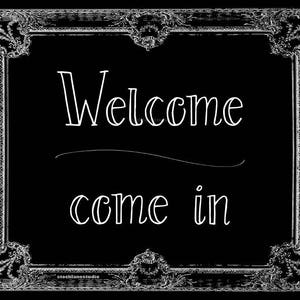 Printable Photo Booth Sign This Way Sign, Digital Black White Right ...
