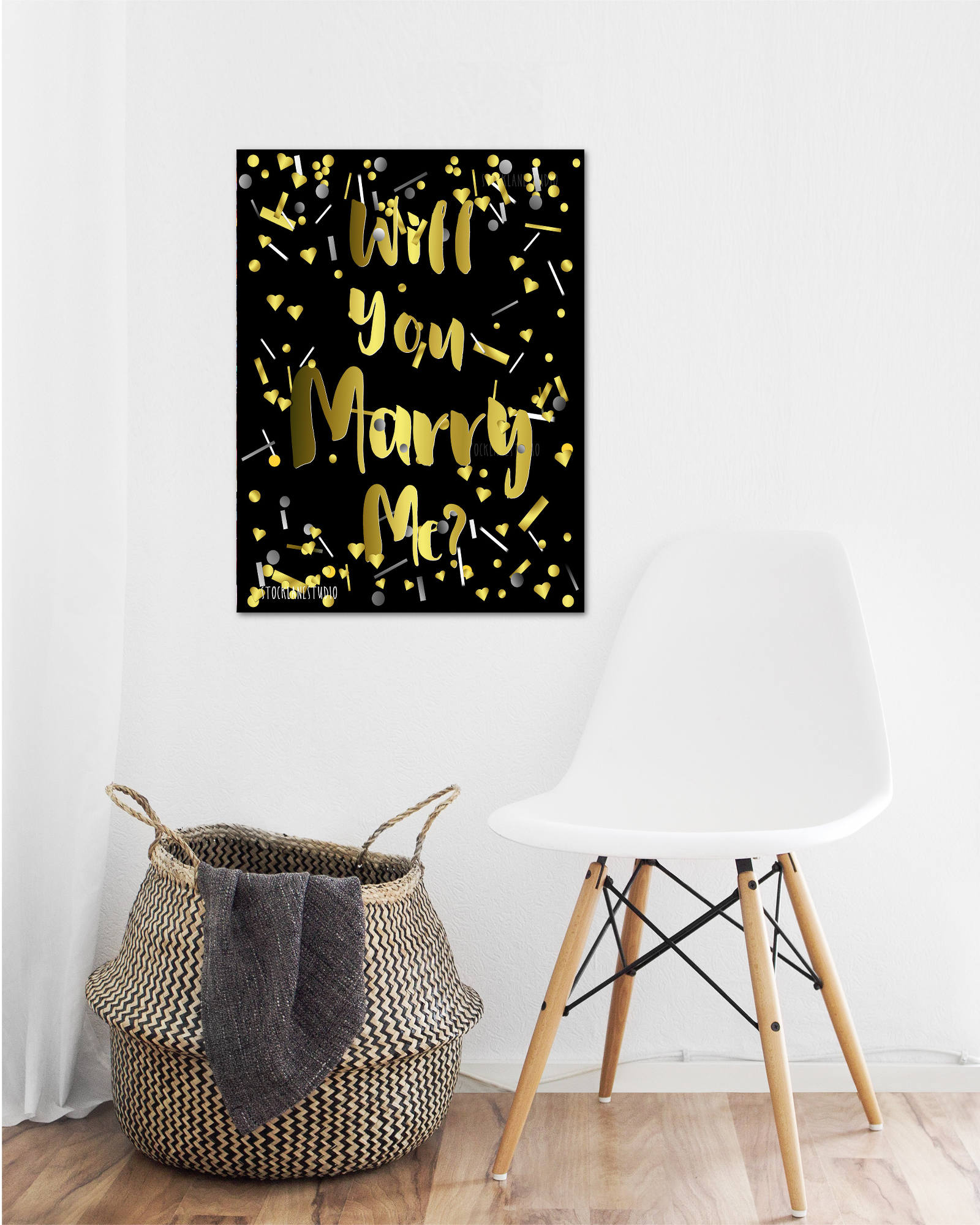 Will You Marry Me Printable Marriage Proposal sign Digital | Etsy