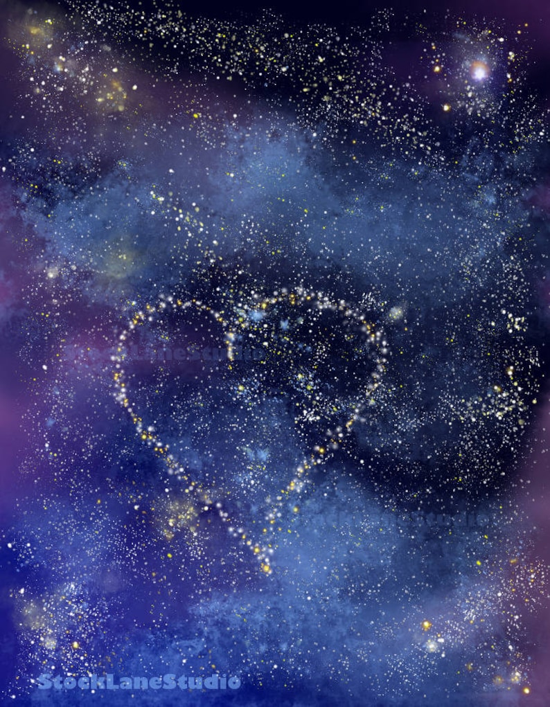 Shine Bright Printable Night Sky Nursery Decor Kid's Room - Etsy