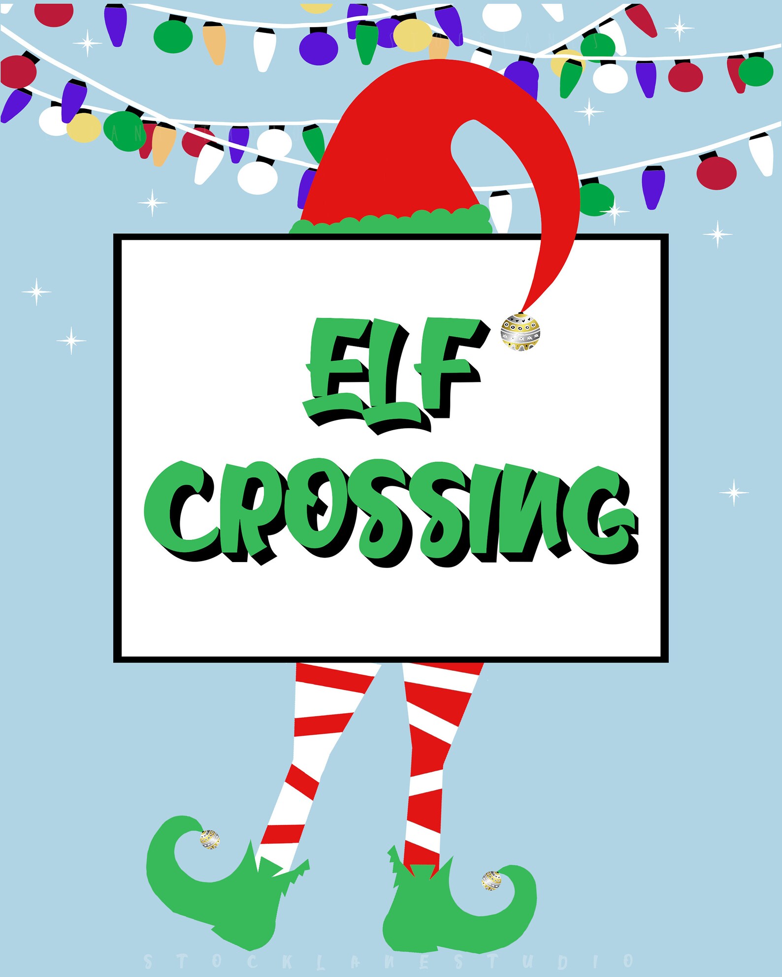 Elfie Station Printable Christmas Party Selfie Station Sign - Etsy