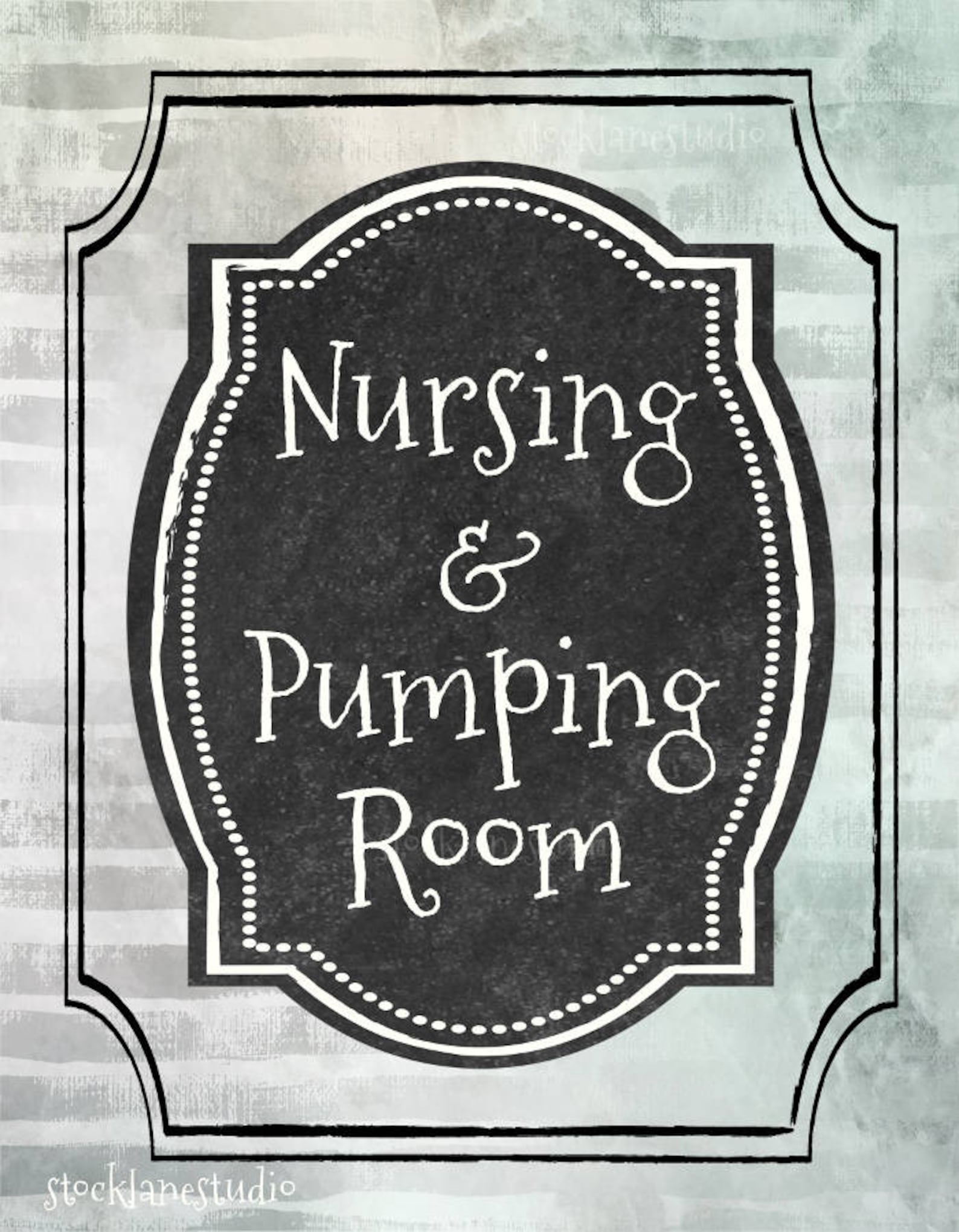 Nursing and Pumping Room Door Sign Breastfeeding Sign for - Etsy