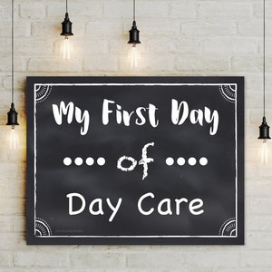 First Day of School Sign, Printable Back to School Sign, Welcome to ...