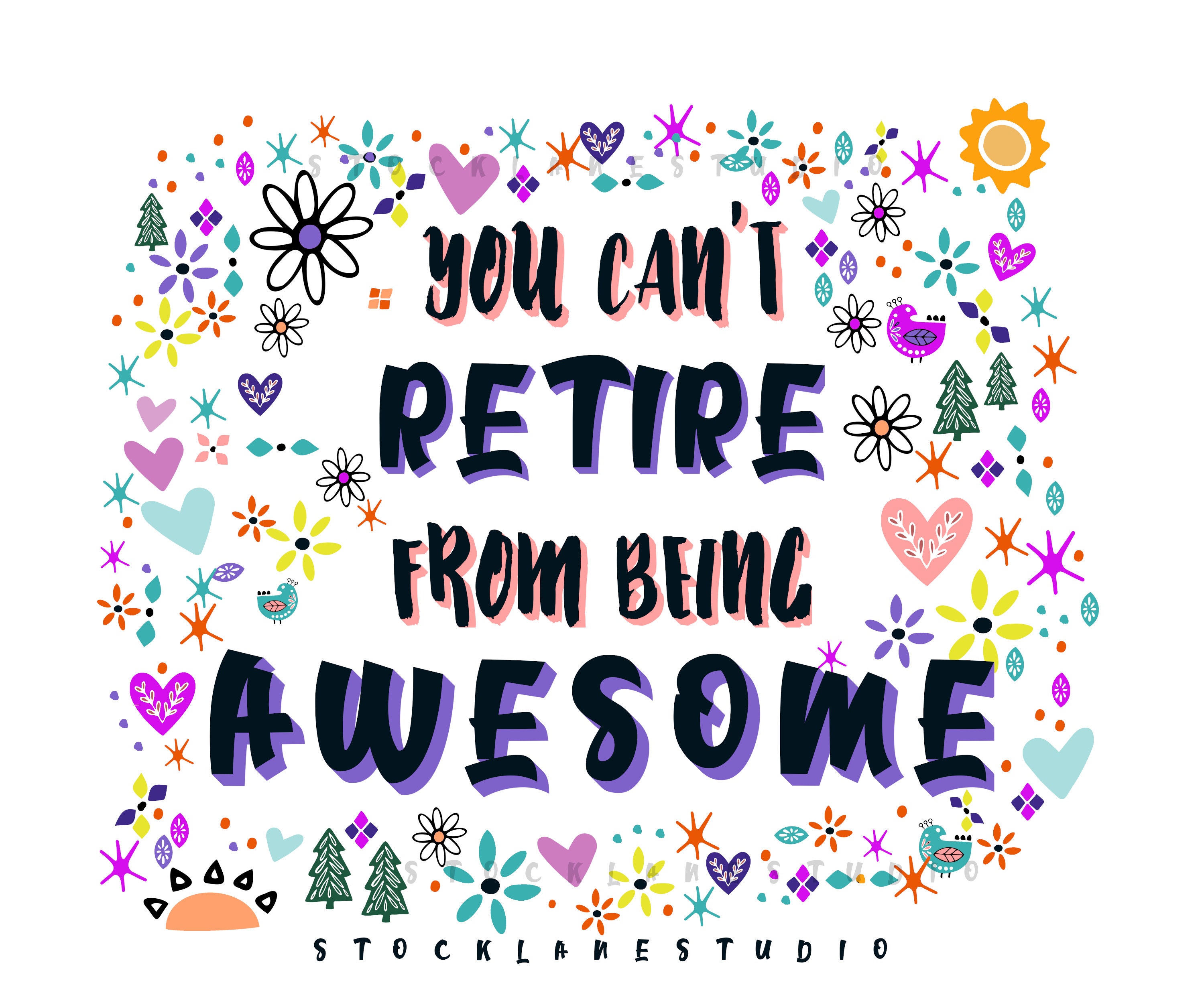Printable Happy Retirement Customized Sign With Confetti - Etsy Australia