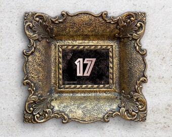 Number 17 Printable - Etsy
