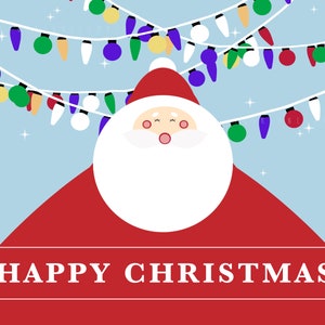 Elf Crossing Printable Christmas Party Decorations With Christmas ...