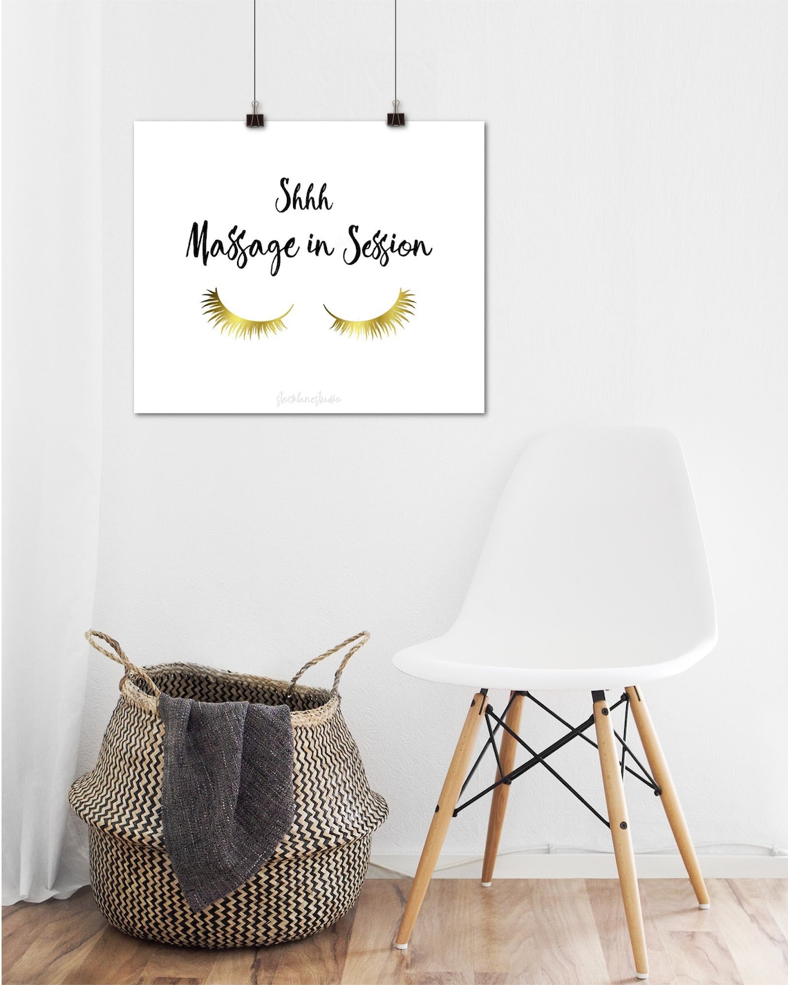 In Session Sign Instant Download Shhh Massage in Session With | Etsy
