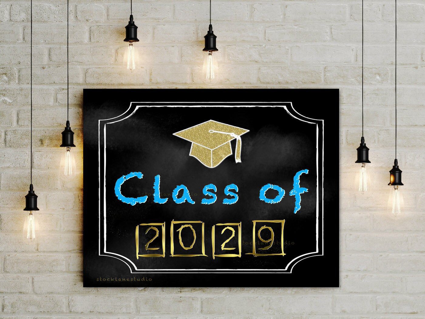 Class of 2029 Printable Sign for 2nd grade Digital School | Etsy