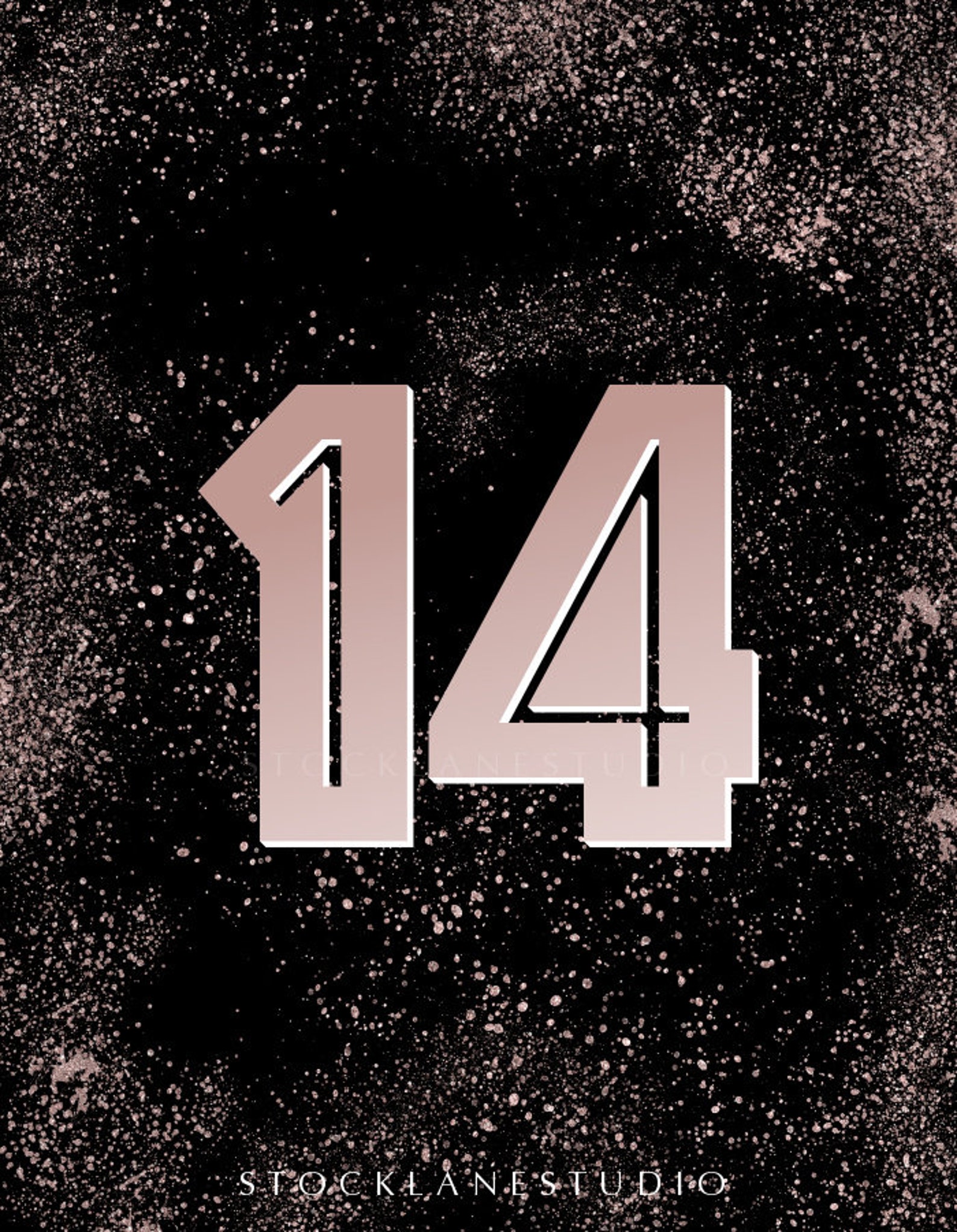 Printable Birthday Decorations 14th Birthday Party Sign - Etsy