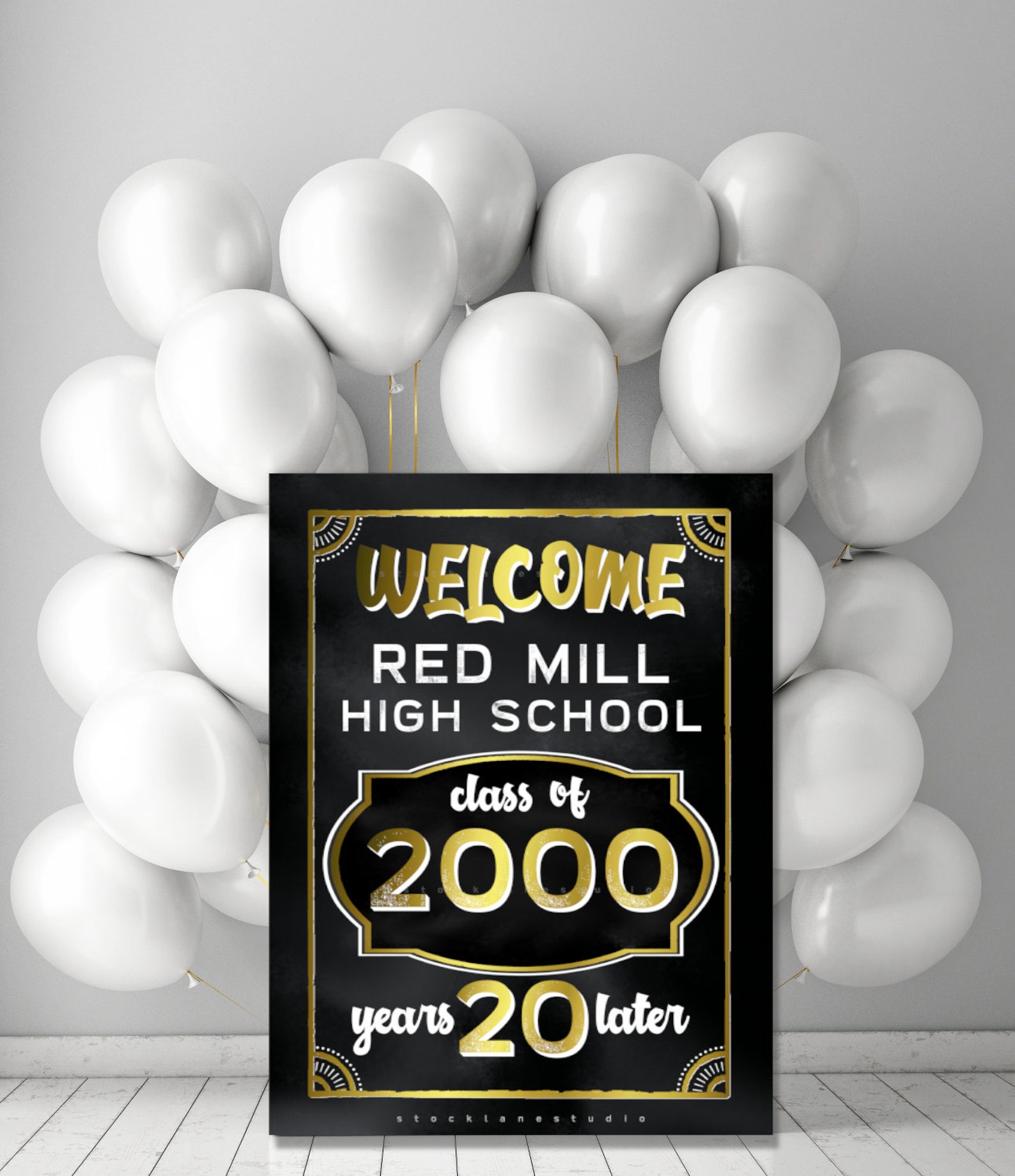 Printable 25 Years Later Class Reunion Decorations Reunion | Etsy