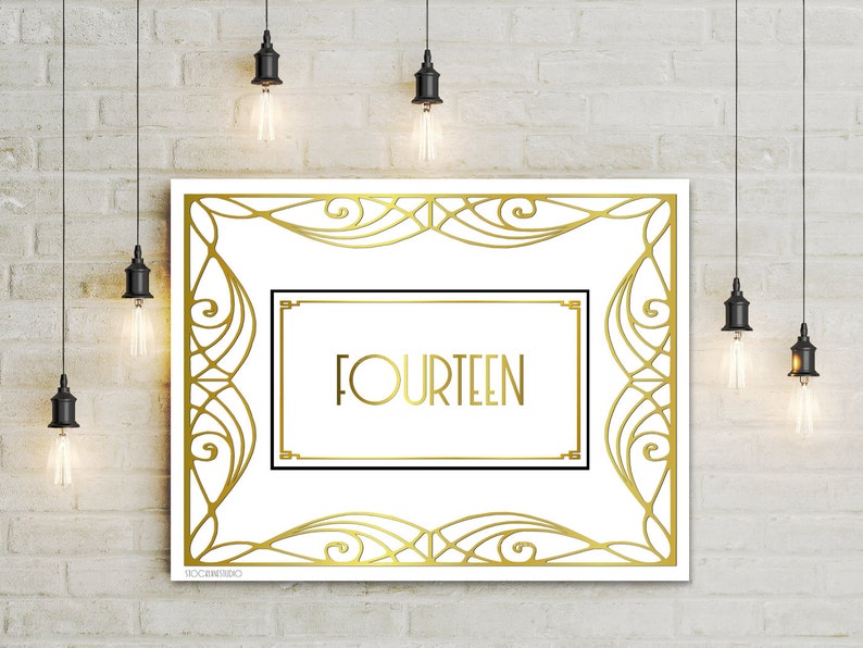 Printable Number 30 Birthday Poster Gold Black 30th Thirtieth - Etsy