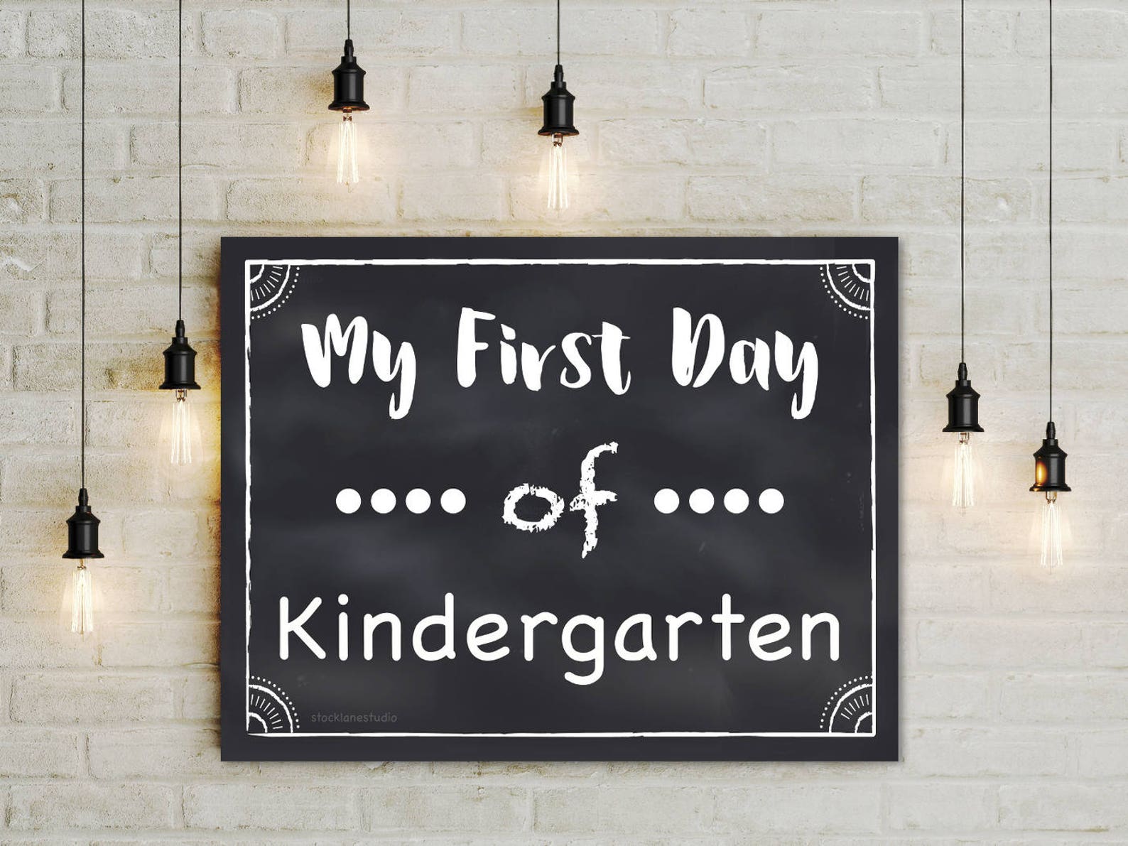 Welcome to First Grade Printable Back to School Sign Diy - Etsy