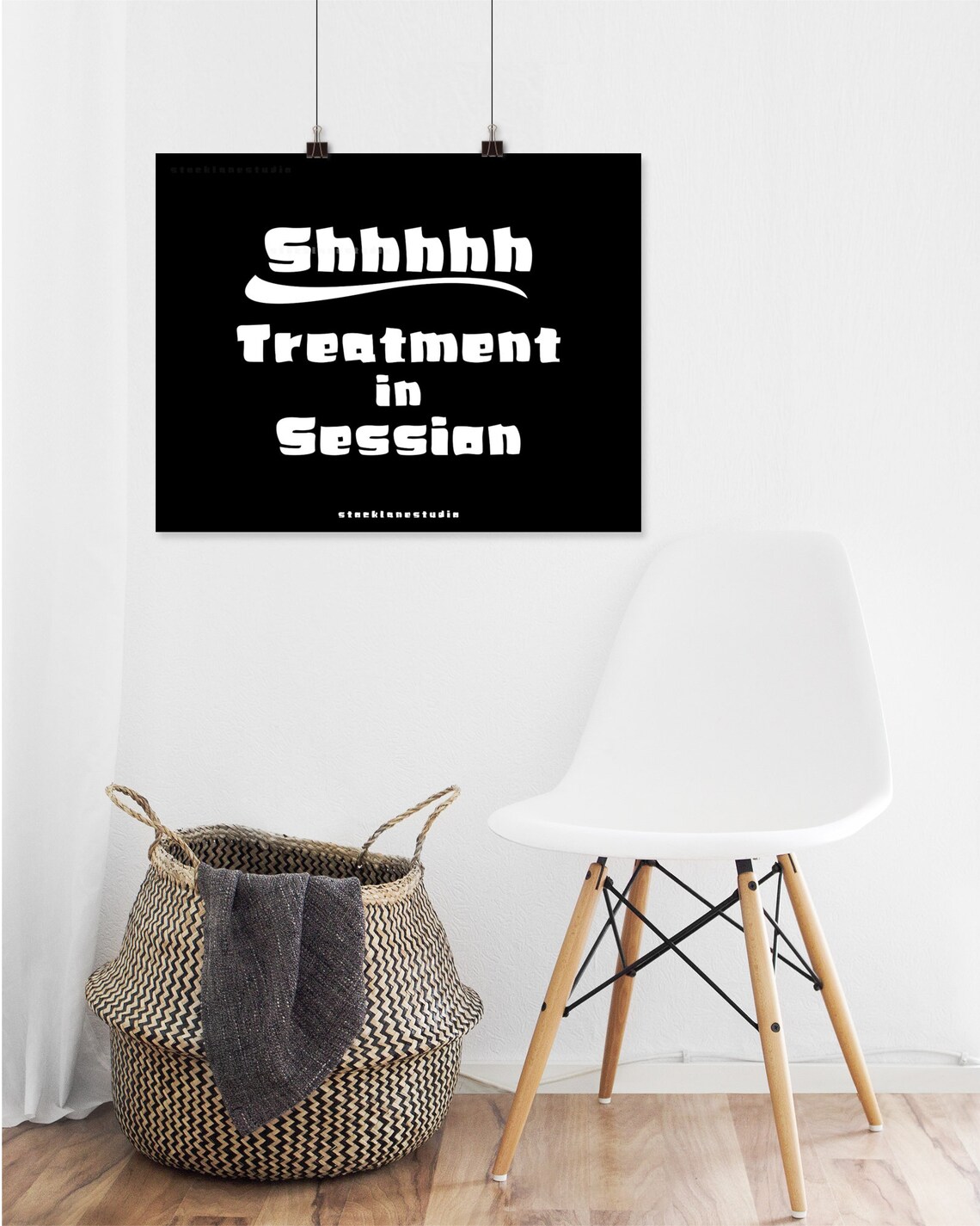 Printable Quiet Please Sign Shhhhh Treatment in Session Do | Etsy