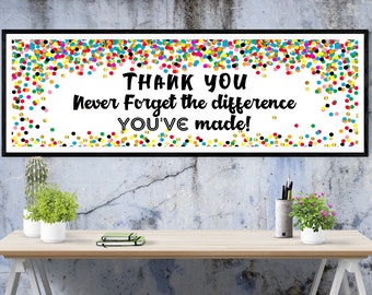 Teacher Appreciation Banner Printable / Teachers Are - Etsy