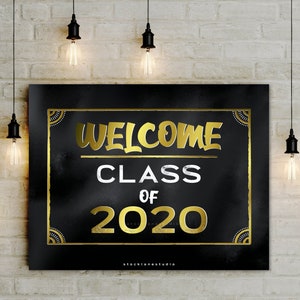 Printable 25th Class Reunion Sign Digital Party Decorations 25 Years ...