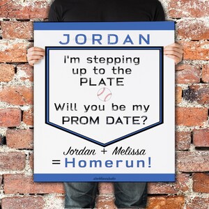 Printable PINK Promposal Sign, Say Yes Confetti Prom 2025 Poster or ...