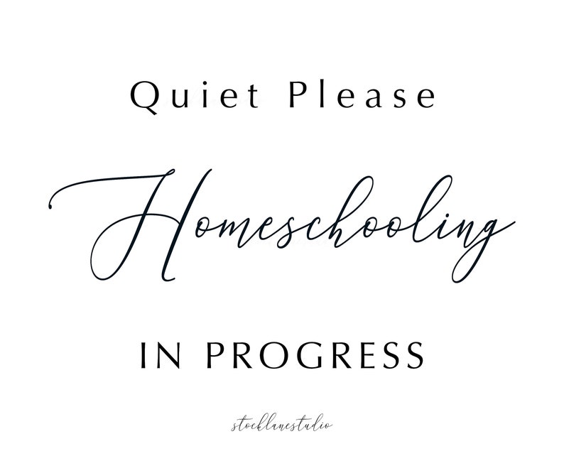 Home Sweet REMOTE School Printable Homeschool Learning Sign - Etsy