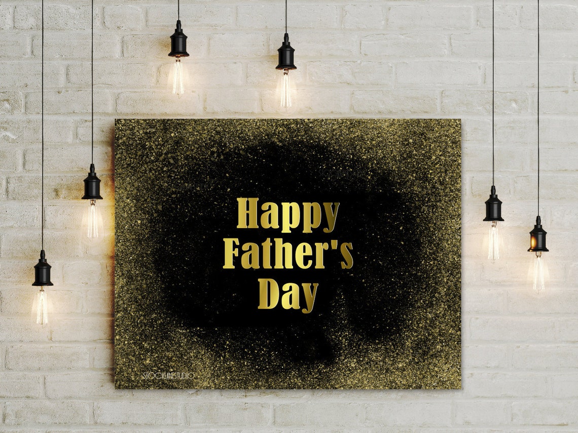 Printable Happy Father's Day Poster Digital Download | Etsy