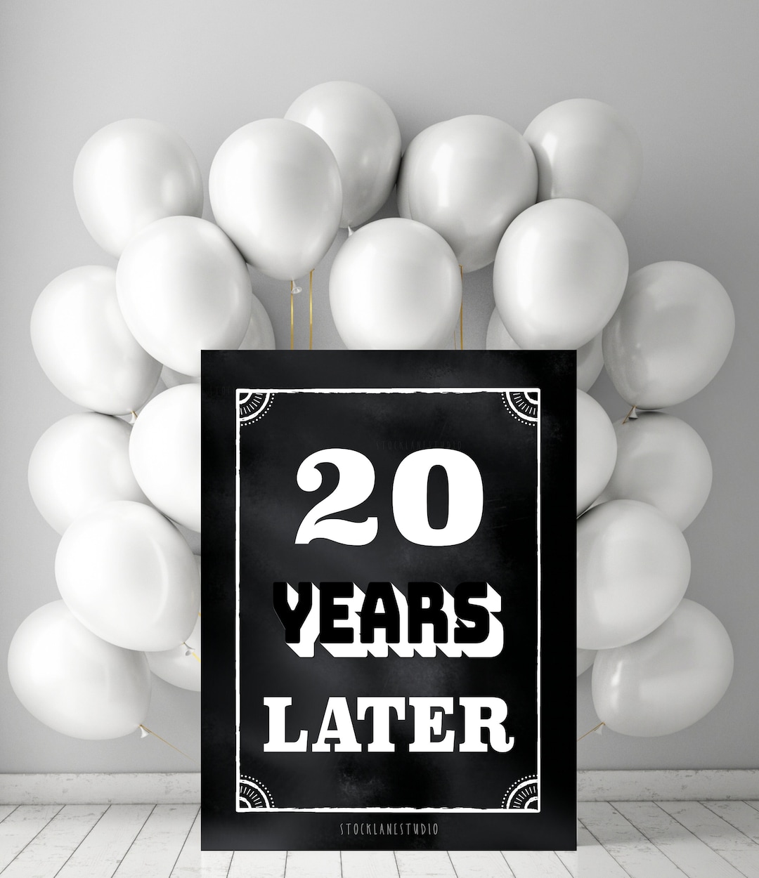 Printable 20 Years Later Class of 2005, High School Reunion Party ...